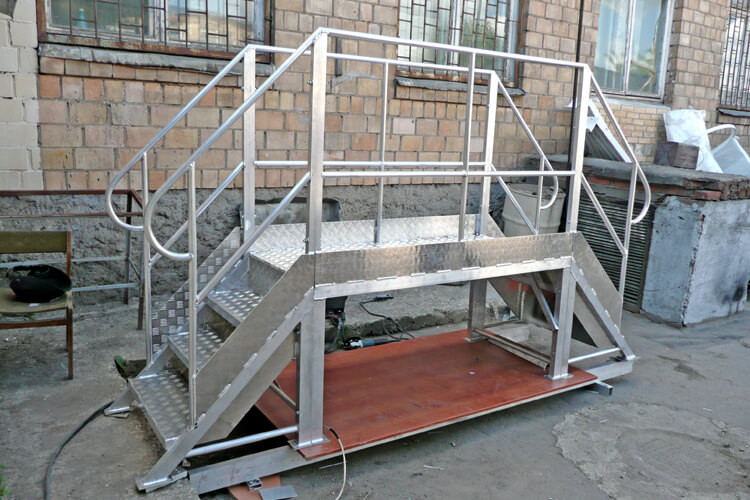 Купить Сварные алюминиевые лестницы по низким ценам с доставкой